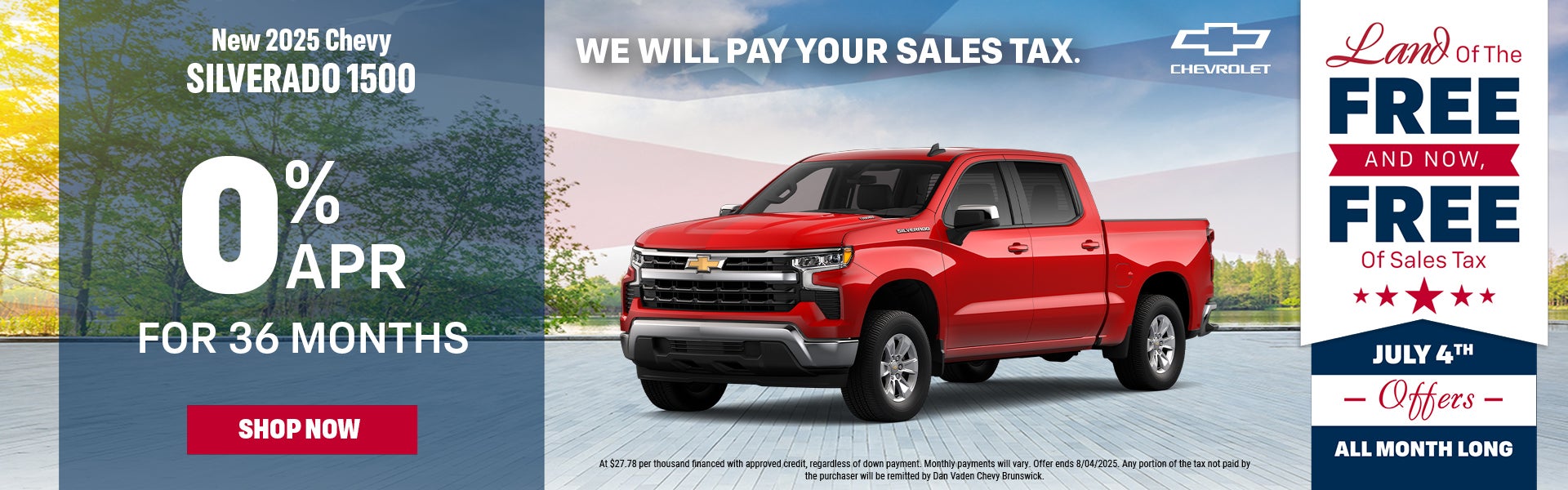 Chevrolet Dealer Near Me | Dan Vaden Chevrolet Brunswick